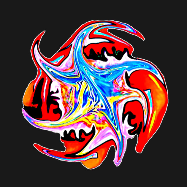 Phoenix Rising transparent background - Psychedelic - T-Shirt | TeePublic