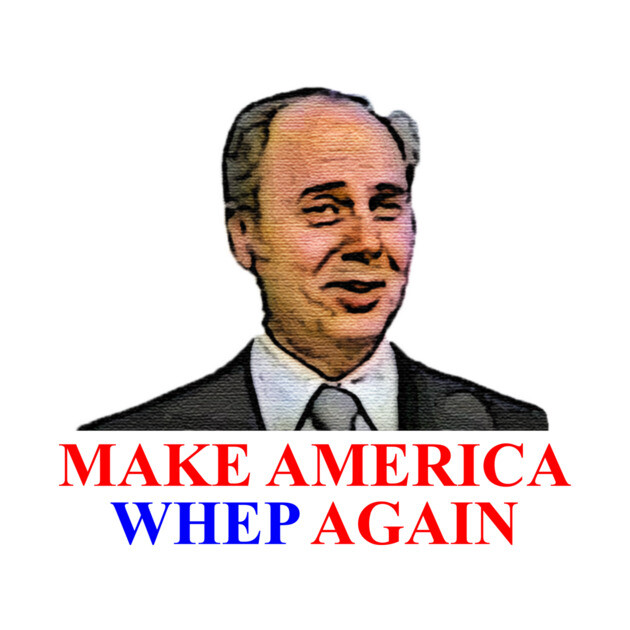 John Daker Make America Whep Again - John Daker - T-Shirt | TeePublic