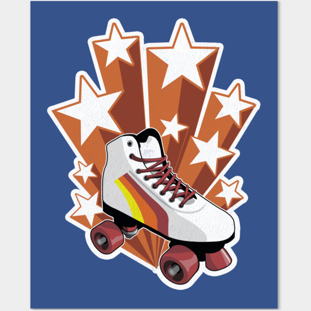 roller skate print