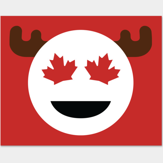 Canada Emoji - Canada 150 - Posters and Art Prints | TeePublic