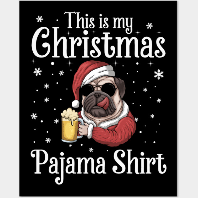 dogs drinking wine pajamas