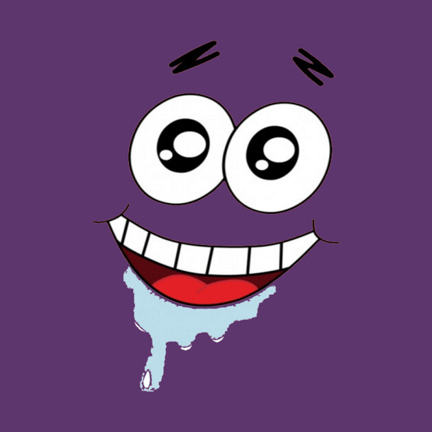 patrick drooling face