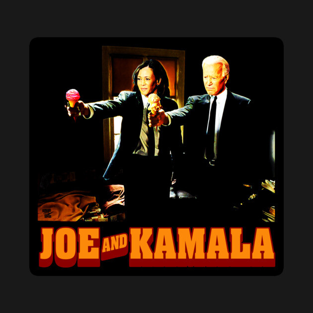 Joe And Kamala - Democratic Ice Cream Solid - Joe Biden - T-Shirt ...
