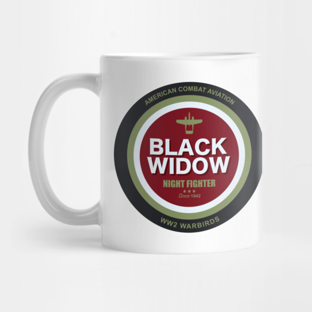 black widow mug