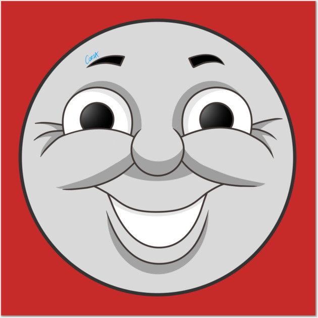 printable thomas the tank engine face