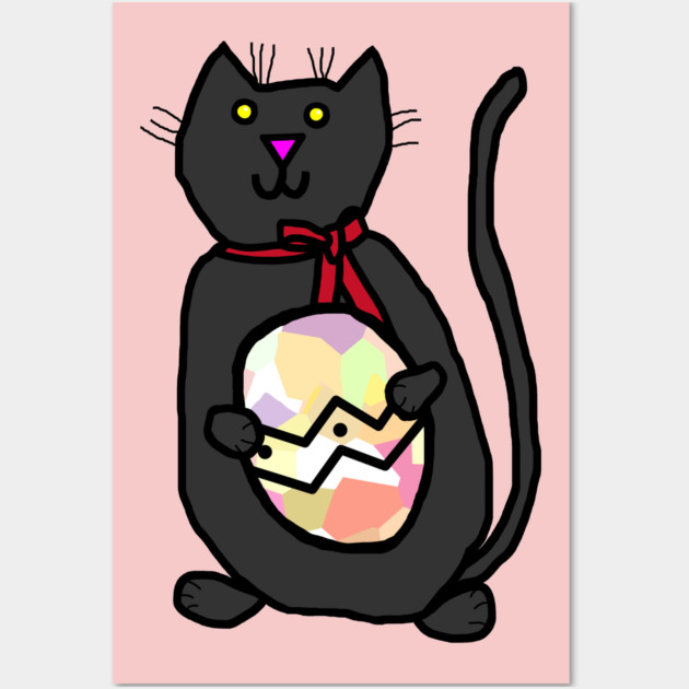 cats are cute easter eggs