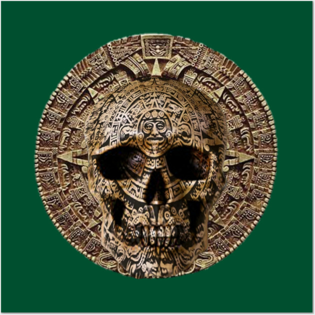 aztec skull designs