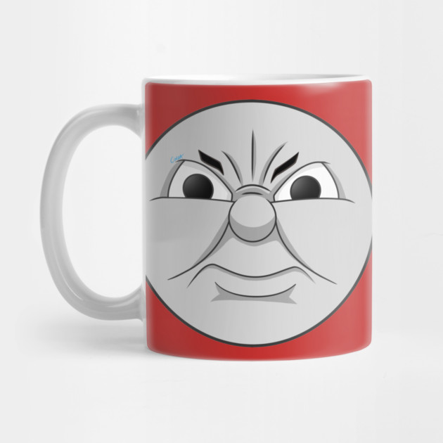 mean face mug