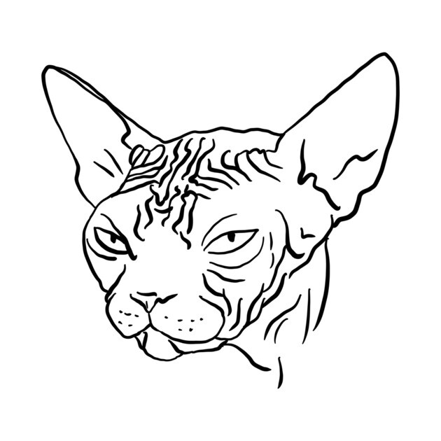 grumpy animal drawing