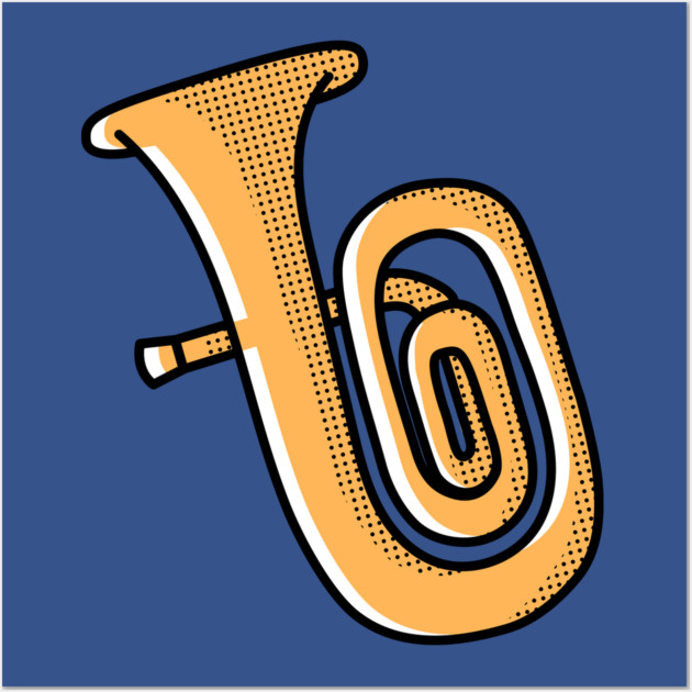 tuba drawing