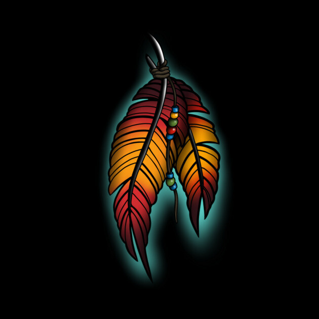 native feathers art