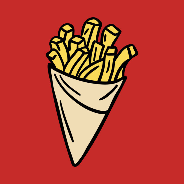 fries drawing