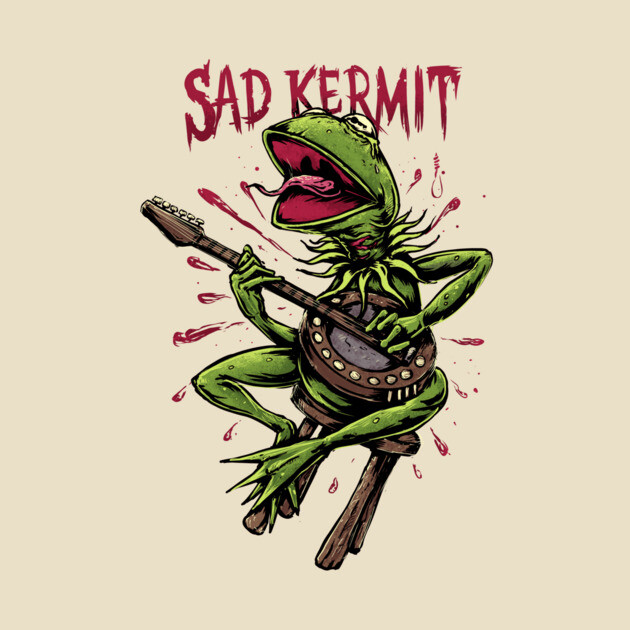 kermit drawing funny