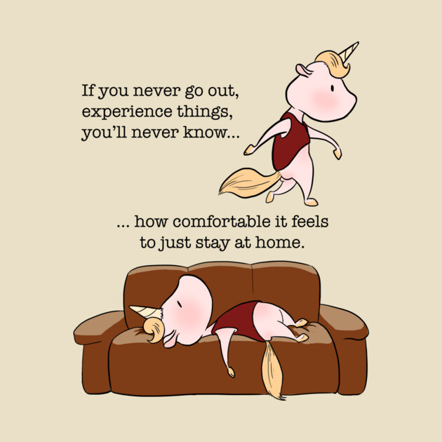 Go out vs Stay home - Go Out Vs Stay Home - T-Shirt | TeePublic