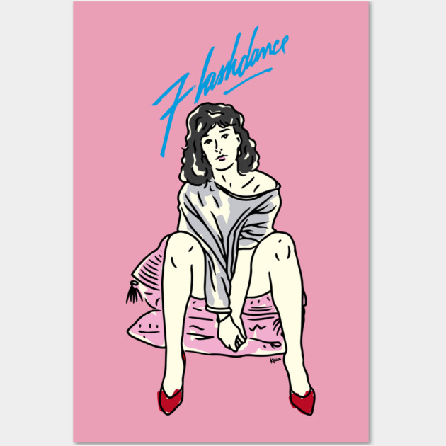 flashdance 1983 poster