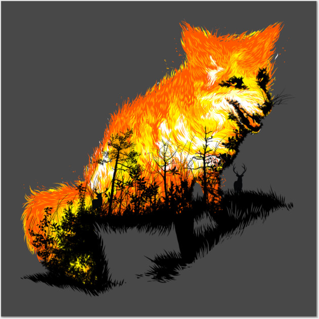 fire fox art