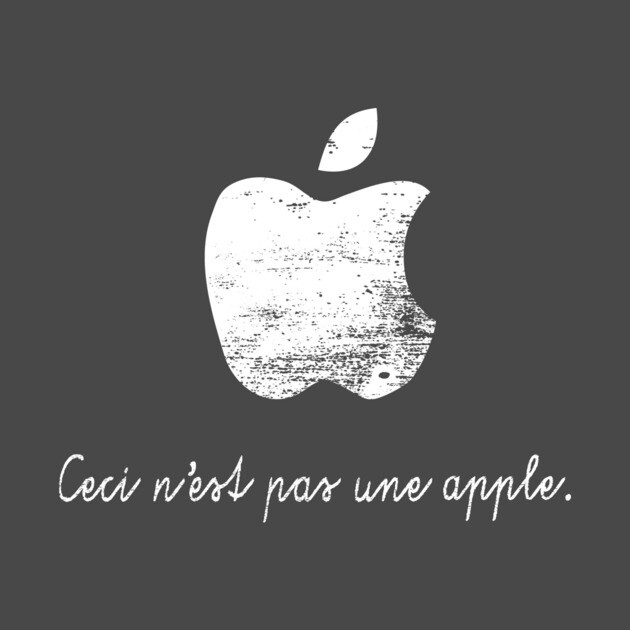 Not an Apple - Apple - T-Shirt | TeePublic