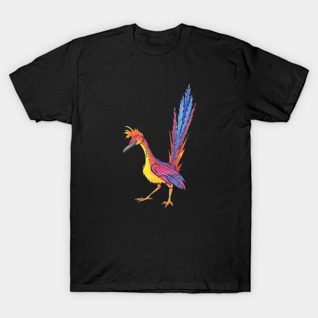 Colorful Roadrunner - Roadrunner - T-Shirt | TeePublic