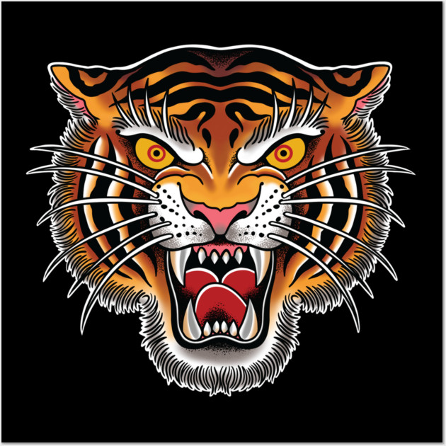 tiger head design