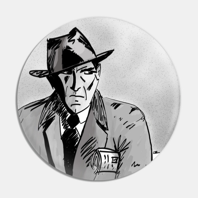 detective hat drawing