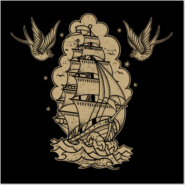 old ship tattoos