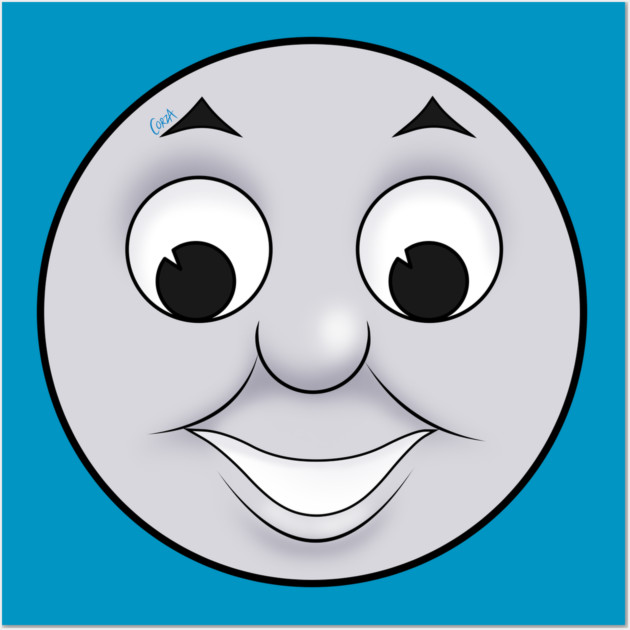 printable thomas the tank engine face