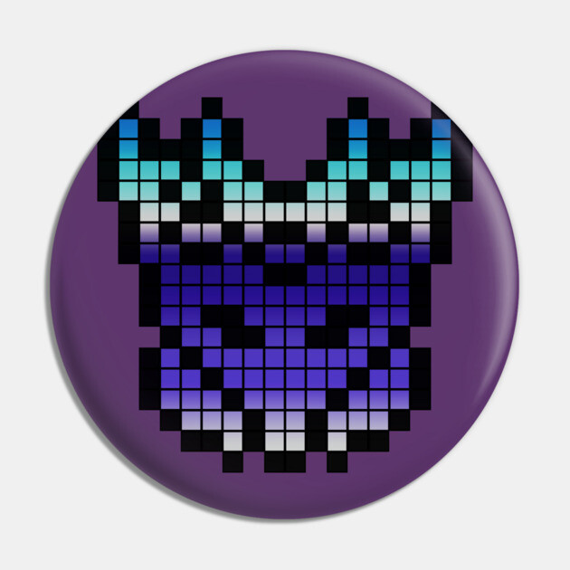 decepticon logo pixel