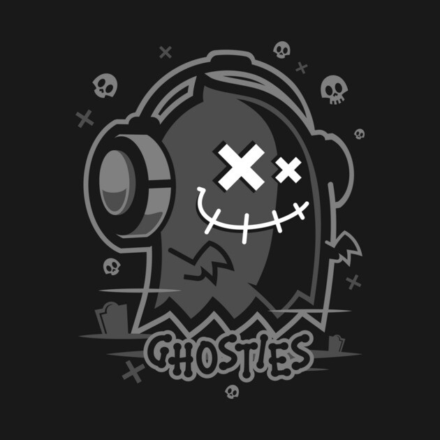 Ghosty Bones - Jghosty - T-Shirt | TeePublic