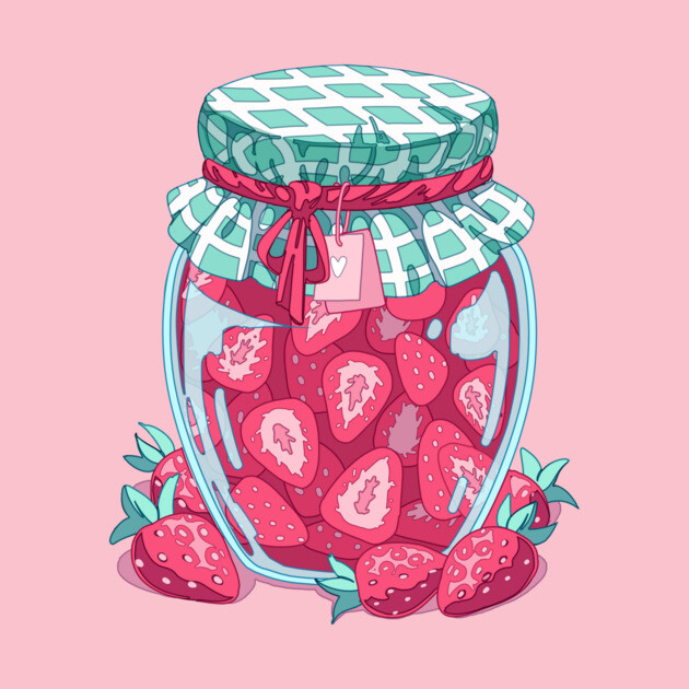 strawberry jam t