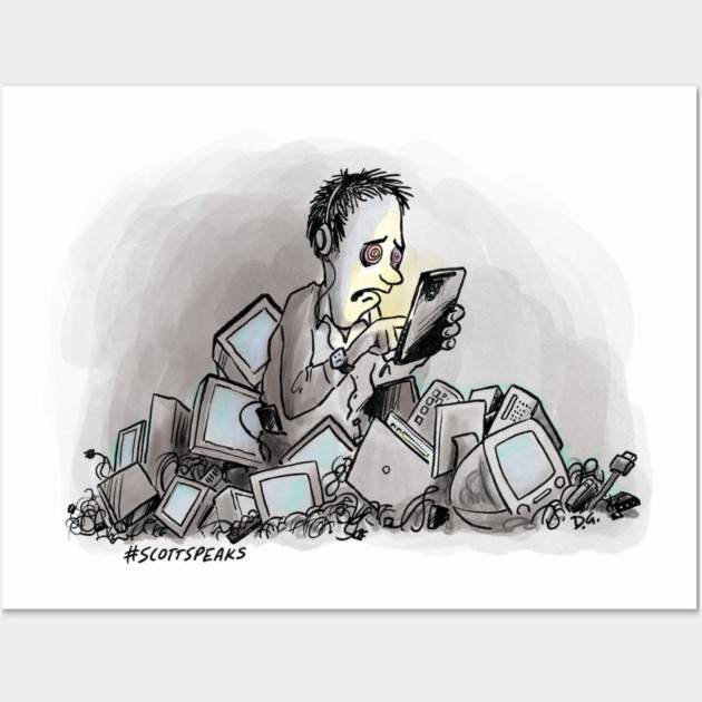 technology world drawing