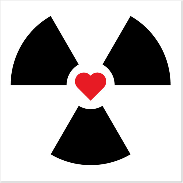 radioactive text symbol