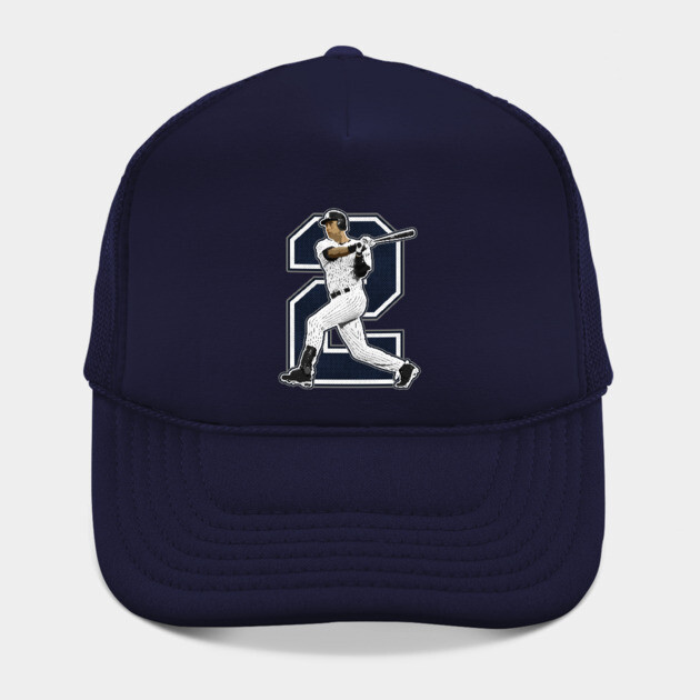 derek jeter number 2 hat