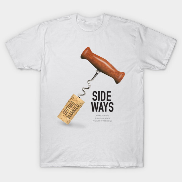 sideways poster tee