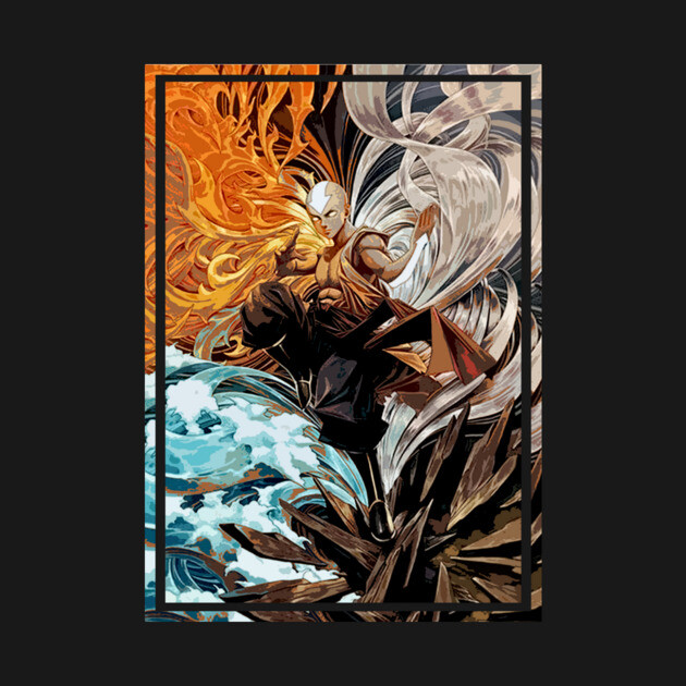 Aang Rage Mode Avatar - Avatar The Last Airbender - T-Shirt | TeePublic