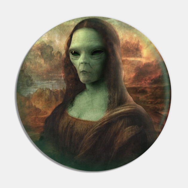 mona lisa alien