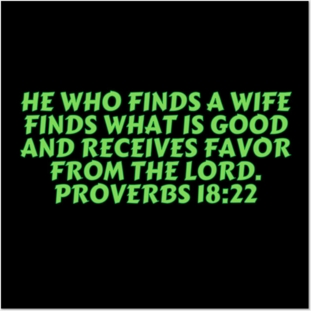 proverbs 18 22