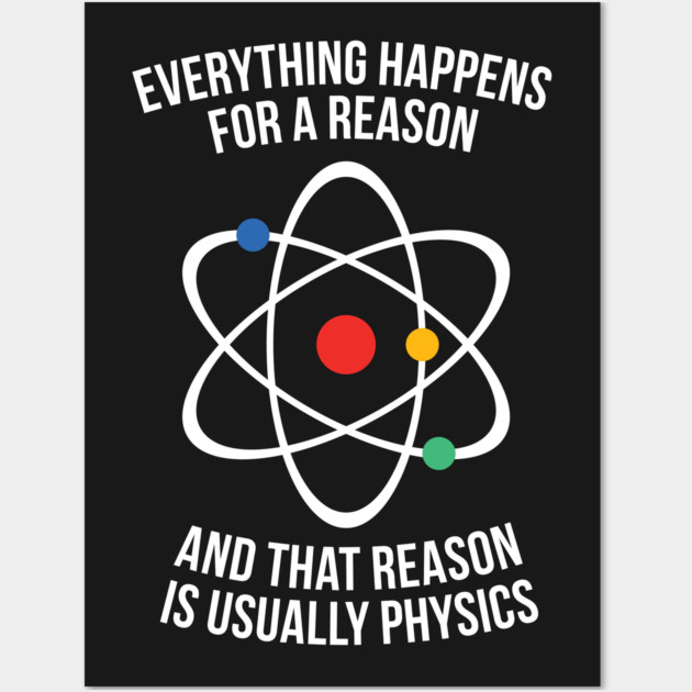 physics art poster