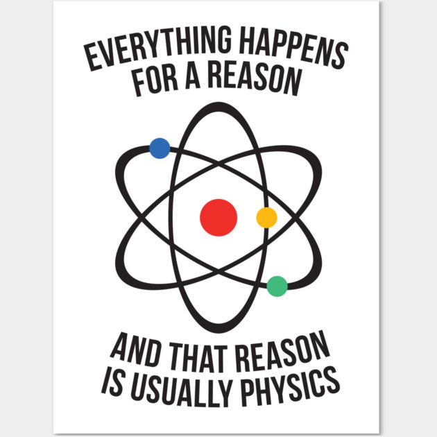 physics art poster