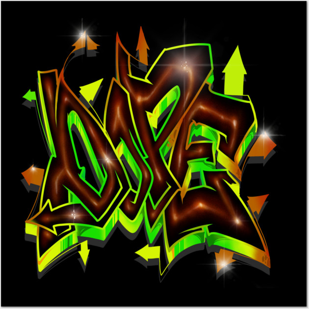 dope graffiti background