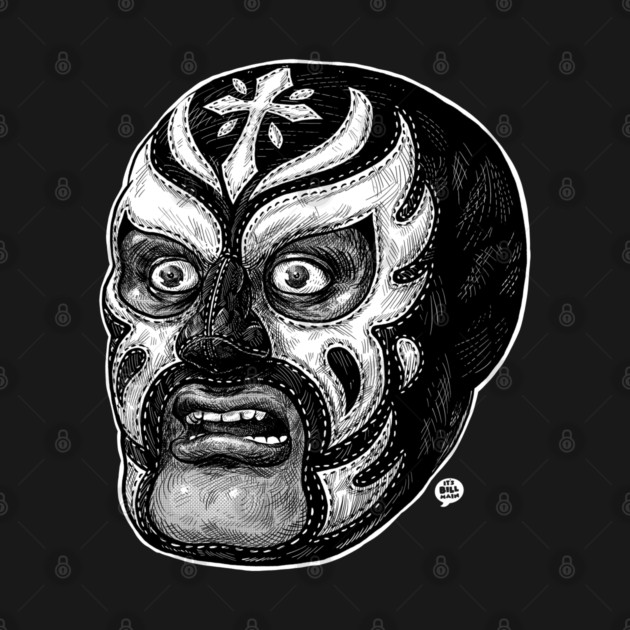 lucha mask hat