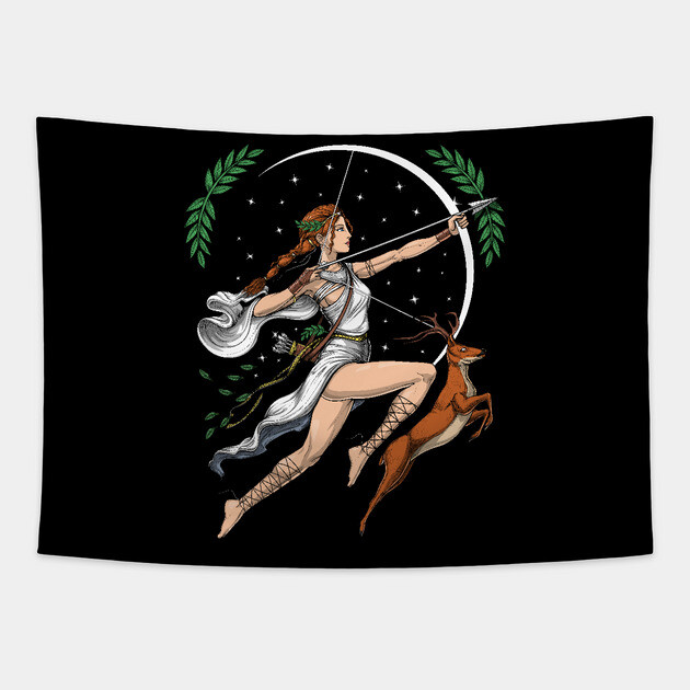 artemis goddess arrow