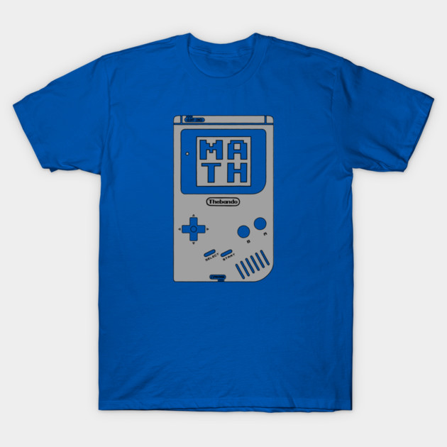 Math The Band: Game Boy - Math - T-Shirt | TeePublic