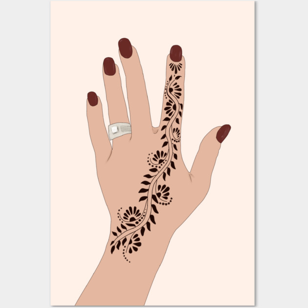 henna drawing