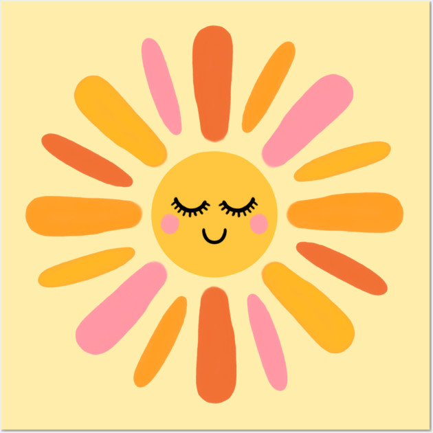 cute smiling sun
