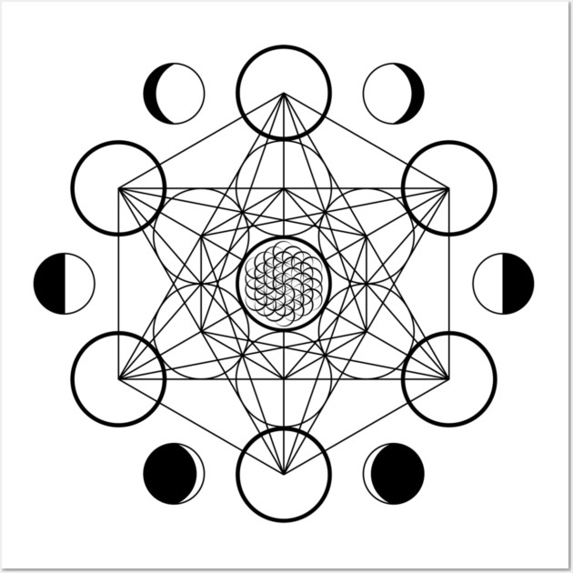 cubo metatron vector