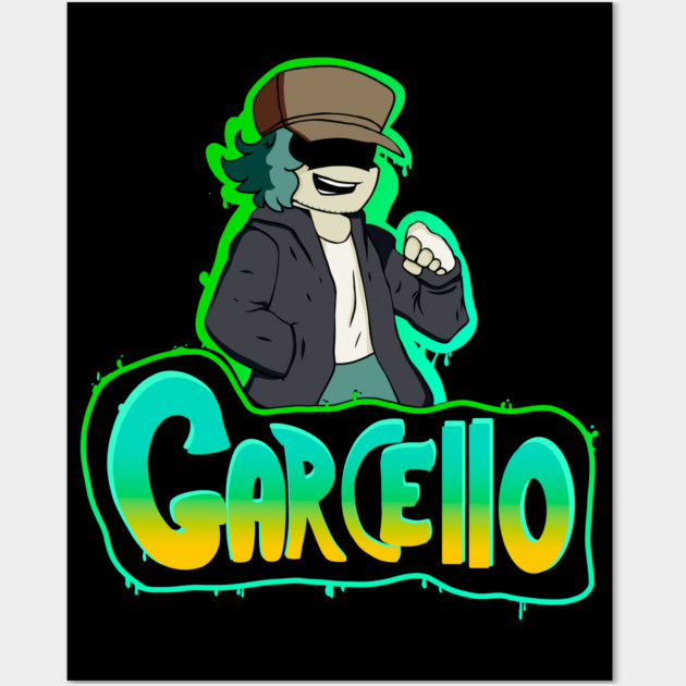 Garcello fnf mod character graffiti - Fnf Garcello - Posters and Art ...