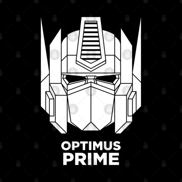 optimus prime logo vector