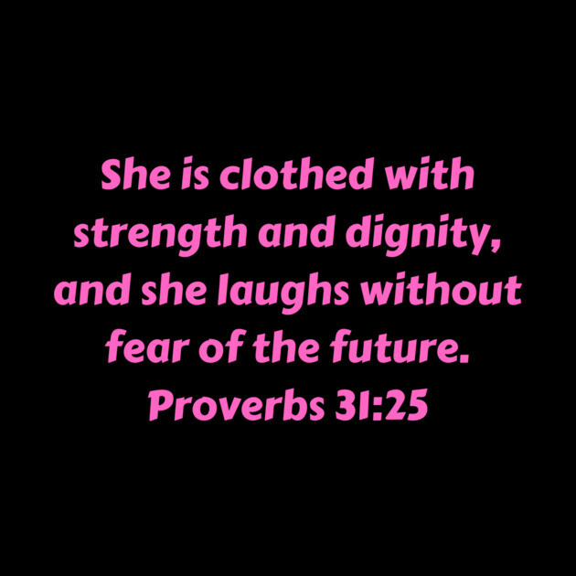 proverbs 31 v25
