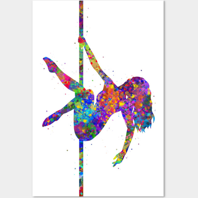 pole dancing text art