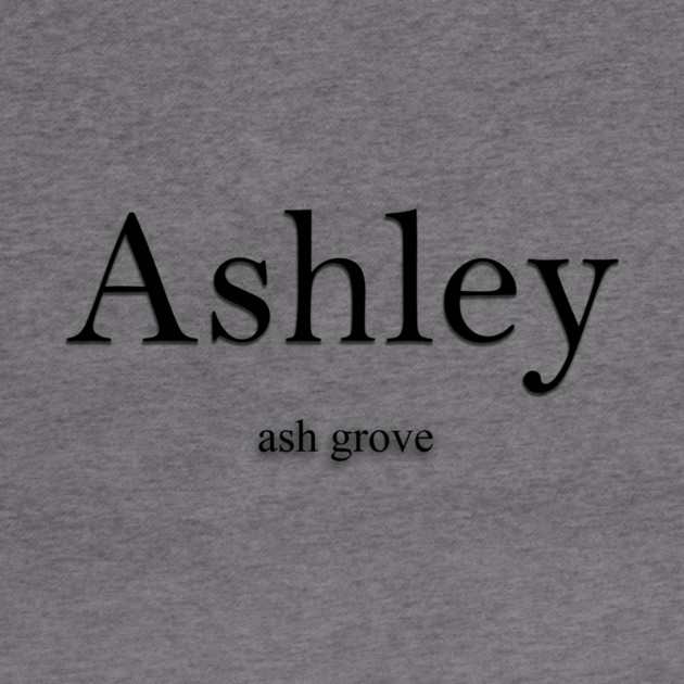 ashley name origin